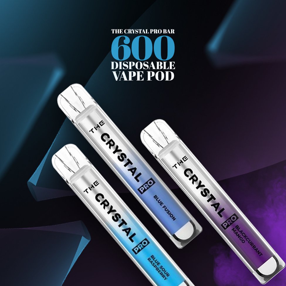 The Crystal Pro 600 Puffs Disposable: Elevate Your Vaping Experience ...
